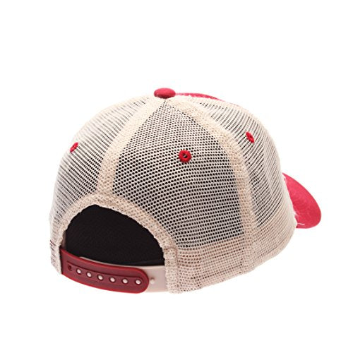 NCAA Zephyr Texas Tech Red Raiders Mens University Relaxed Hat, Adjust ...
