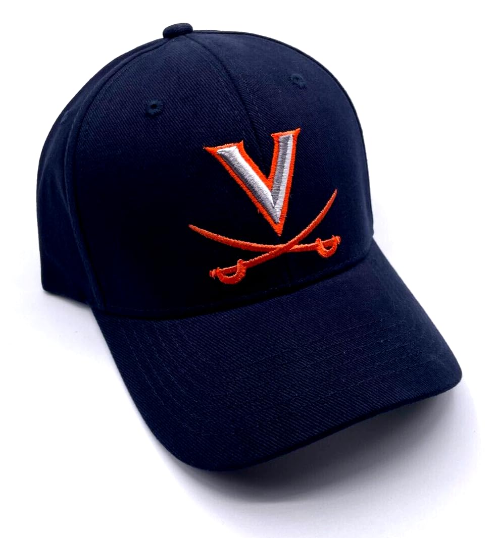 Virginia University MVP Hat Classic Embroidered Team Logo Adjustable S ...