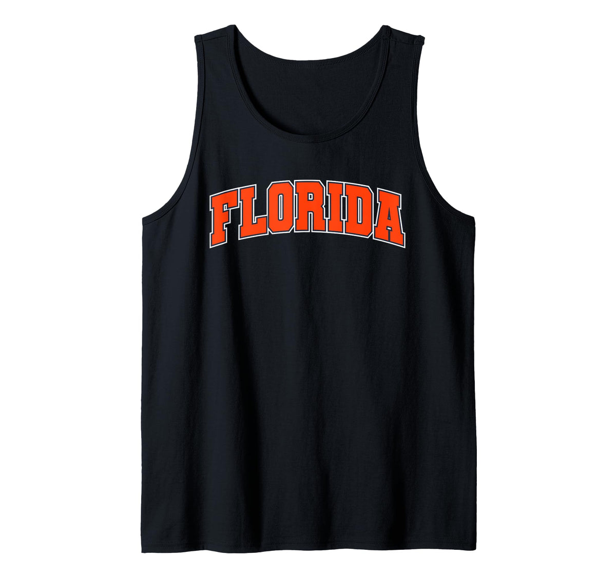 Vintage Florida Text Style. Tank Top – Campus Hats