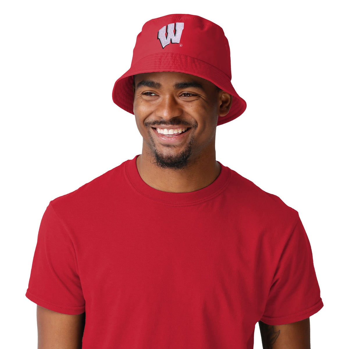 FOCO Wisconsin Badgers Solid Bucket Hat – Campus Hats