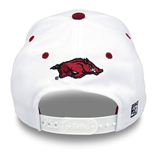 NCAA Arkansas Razorbacks Unisex NCAA The Game bar Design Hat HOGS, Whi ...