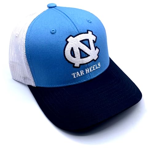 UNC Hat Classic North Carolina Adjustable Tar Heels Mesh Trucker Cap M ...