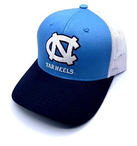 UNC Hat Classic North Carolina Adjustable Tar Heels Mesh Trucker Cap M ...